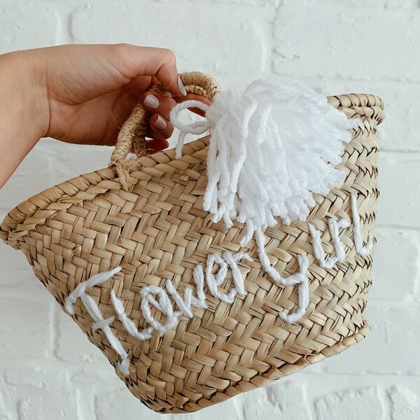 Moroccan Basket Backpack With Leather Straps - Etsy