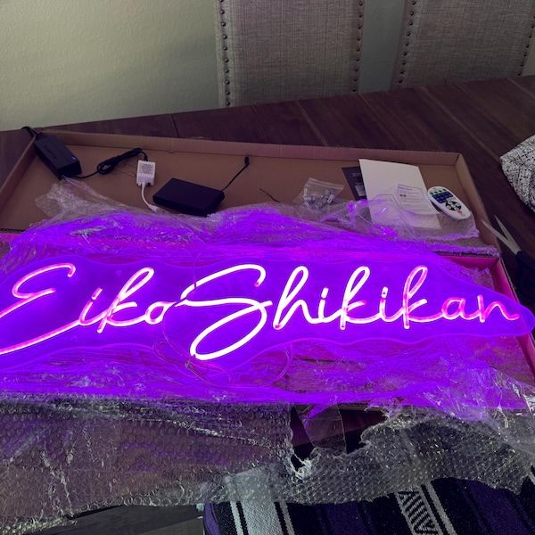 Custom Neon Sign for Kids Bedroom, Custom Name Neon Sign, Home Decor ...