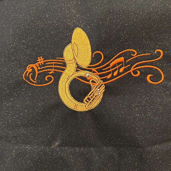 Sousaphone - Machine Embroidery Design, Embroidery Designs, Machine ...