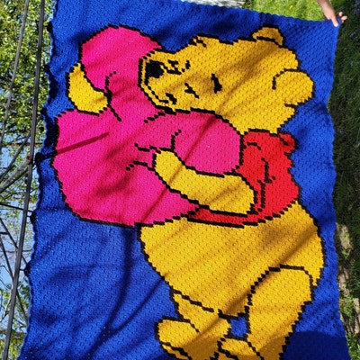 Graphgan Pattern Corner to Corner C2C SC Boy Mouse & - Etsy