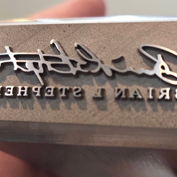 Steel Touchmark Stamps for Blacksmiths Custom Steel Stamps for Knife ...