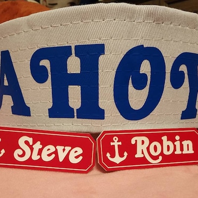Customizable Scoops Ahoy Uniform Costume Custom Name Tag Stranger Steve ...