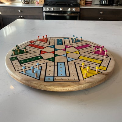 Fast Track 18 or 24 Maple amishcountry Game Board W/cards ...