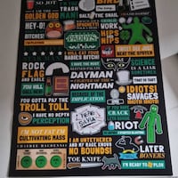 Brooklyn 99 TV Show Quotes Poster - Etsy UK