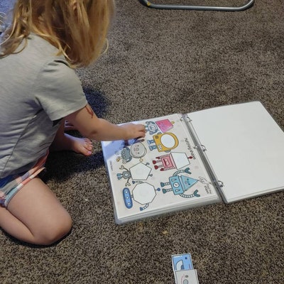 Personalized Toddler Busy Book Printable Preschool Activities ...