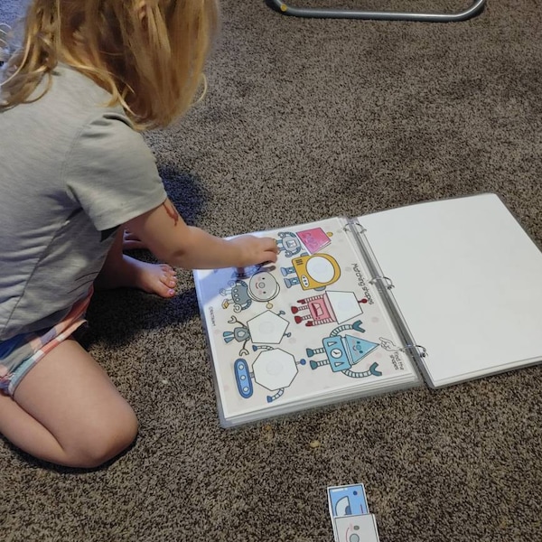 Personalized Toddler Busy Book Printable Preschool Activities ...