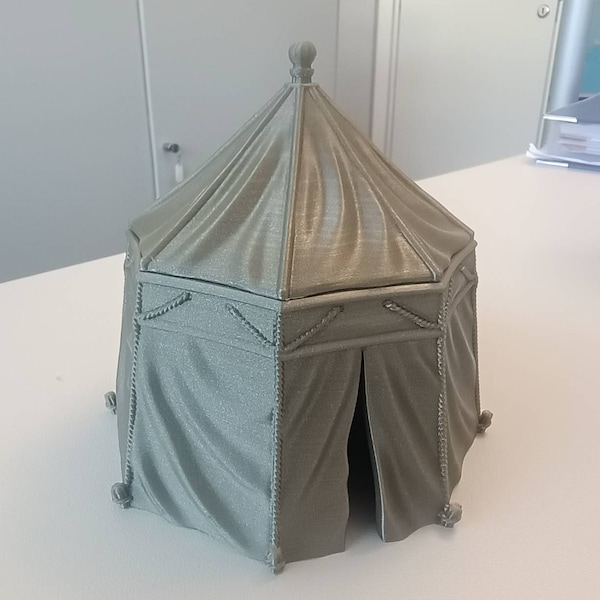 3D Printed Tent: 28mm RPG Miniature, Fantasy Scenery - Etsy