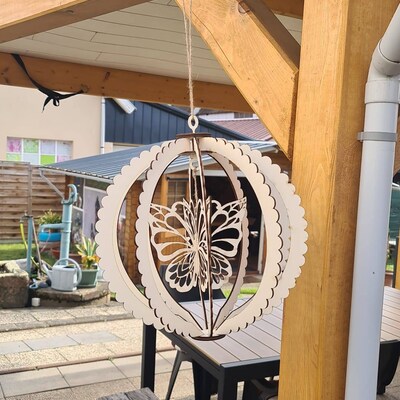 3D Floral Table Centerpiece Laser Cut File for 3mm and 1/8 Inch Wood ...