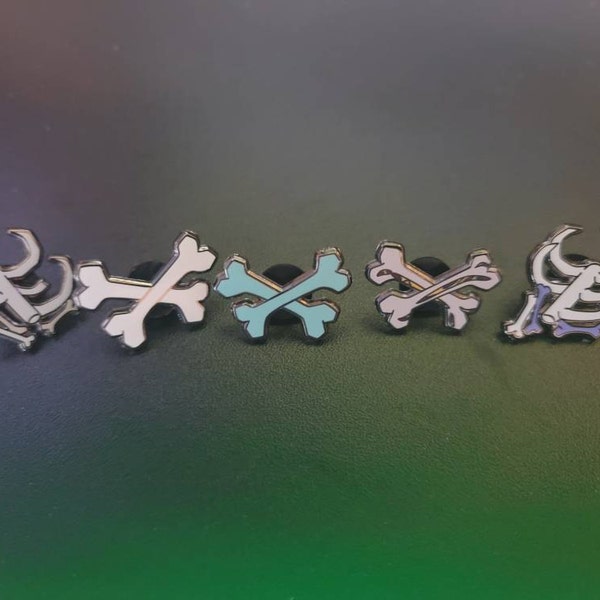 OSRS Inspired 5 Bone Pin Set - Etsy