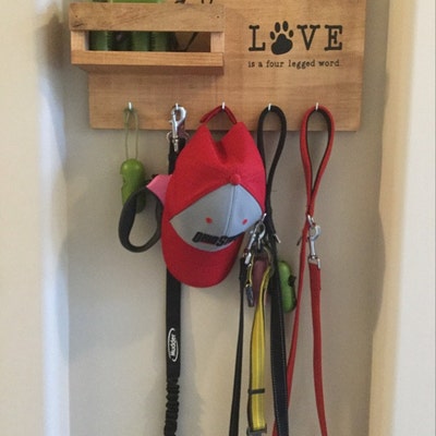 Dog Leash Holder, Dog Leash Hanger, Custom Dog Leash Hanger, Custom Dog ...