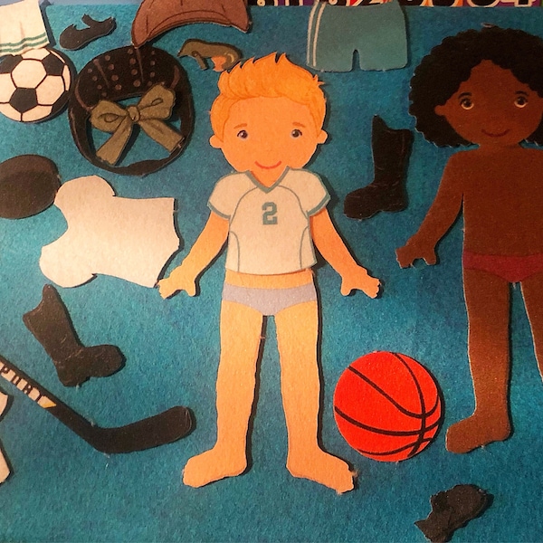 My Felt Story - Dress Me up Felt Set - Etsy