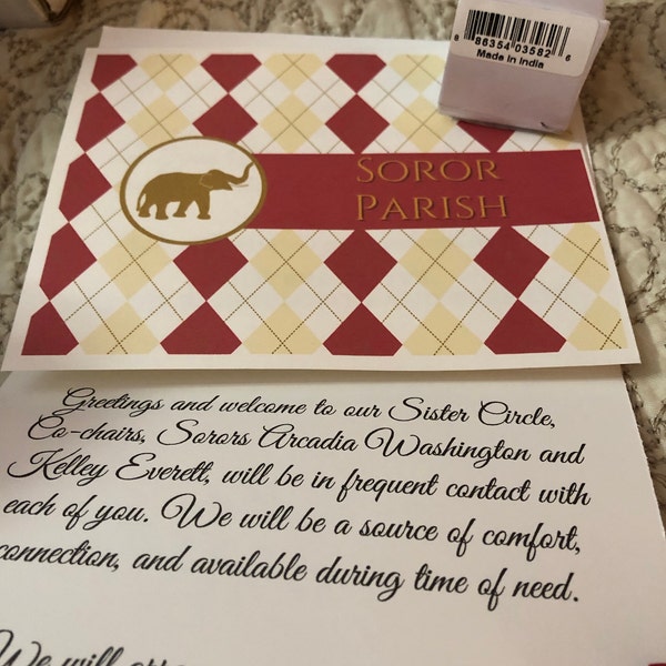 10 Personalized Greeting Cards, Delta Sigma Theta Inspired, Soror, Card ...