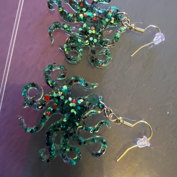 Creepy Cute Cryptid Earring Set, Mythical Creatures Stud Set, Mothman ...