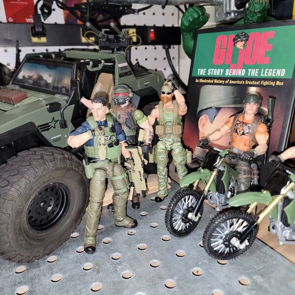 Classified Scale 1:12 GI Joe/cobra Dreadnok Swampy 3d Printed - Etsy