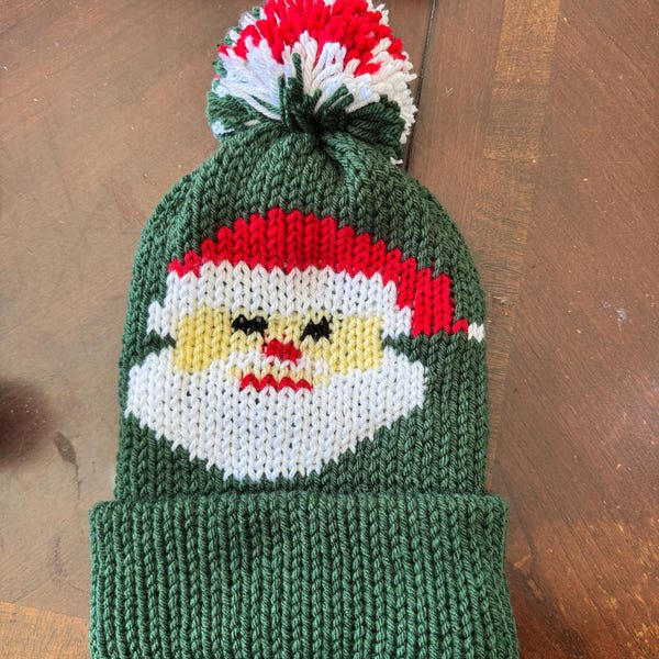PATTERN ONLY: Love Gnome Beanie for Sentro 48, Addi 46, Loombot - Etsy