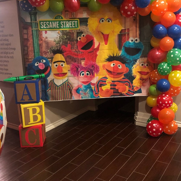 Alphabet Blocks (8x8)- Life Size, ABC Blocks Large, Numbers Blocks ...