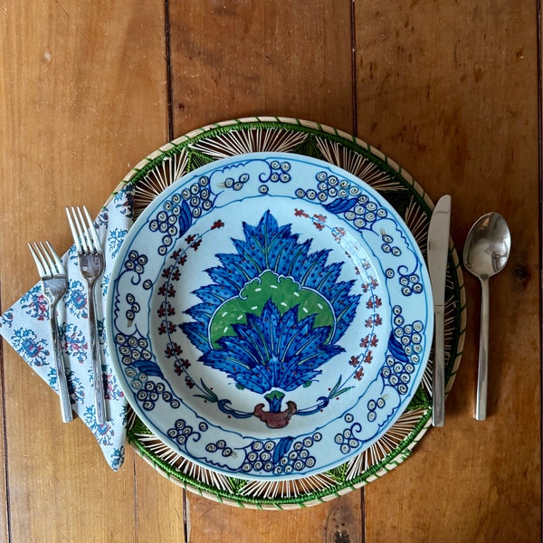 Moroccan Leaf Placemat - Etsy