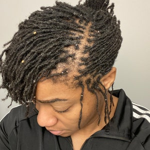 Stainless Steel Loc Beads, Microlocs, Sisterlocks, Dreadlocks, Faux ...