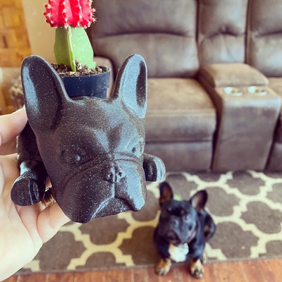 French Bulldog Gifts, Frenchie Gifts, Dog Planter Bulldog, French ...