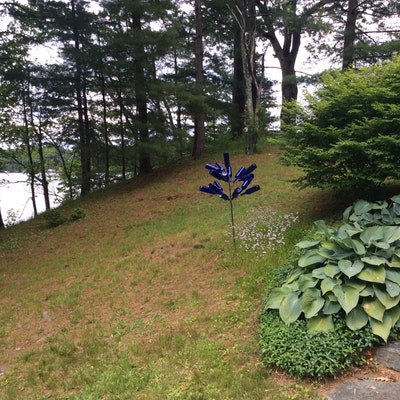 The haint Chaser Glass Bottle Tree by Cubby's - Etsy