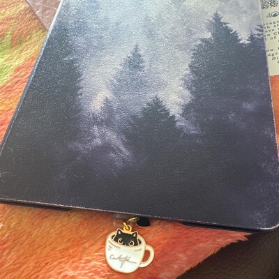 Cup Kitty Cat Phone Charm Usb-c/type C Iphone/lightning Port Switch ...