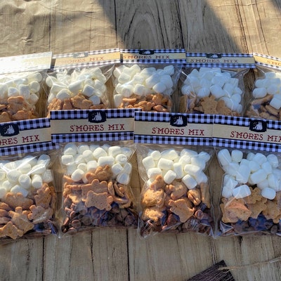 Camping Party, Treat Bag Toppers, Camping Party Favors, Goodie Bags ...