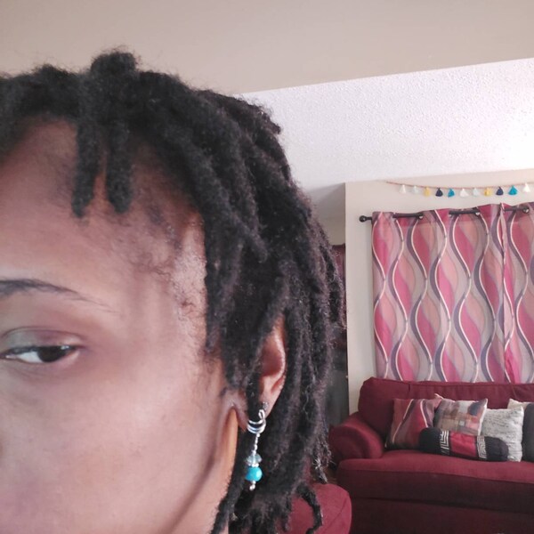 Sterling Silver Spiral Adjustable Loc Jewel Dreadlock Accessories Dread ...