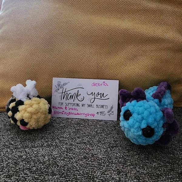 Crochet Pocket Frog Plushie ~ Mini Frog ~ Froggy ~ Stuffed Animal ...