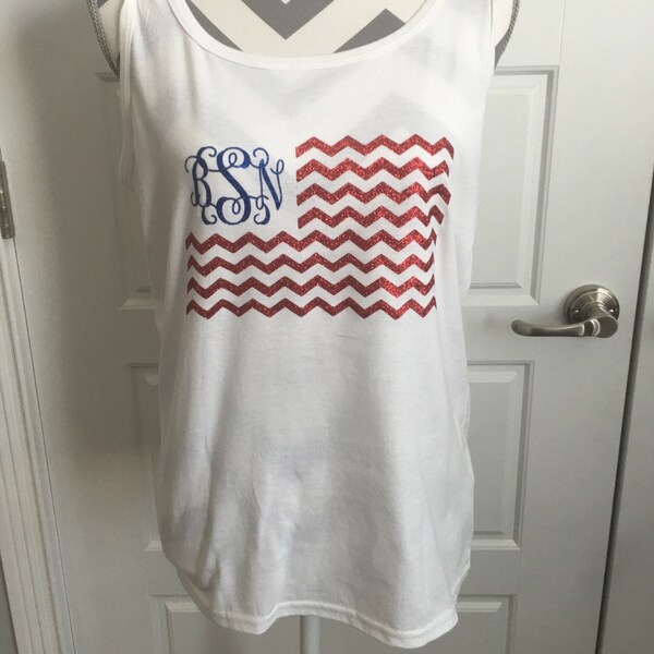 Chevron Monogram Flag SVG - Png - Eps - Dxf - Ai - Fcm -patriotic SVG ...