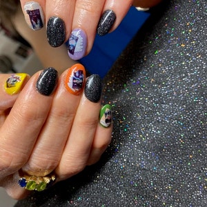 Nail Decals, Firefighter Decals, Fire Truck, Water Transfer Nail Decals ...