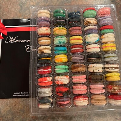 50 Pack Surprise Me French Macarons - Etsy