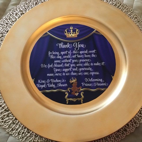 Royal Prince Baby Shower Water Bottle Wrapper, Prince Theme Baby Shower ...