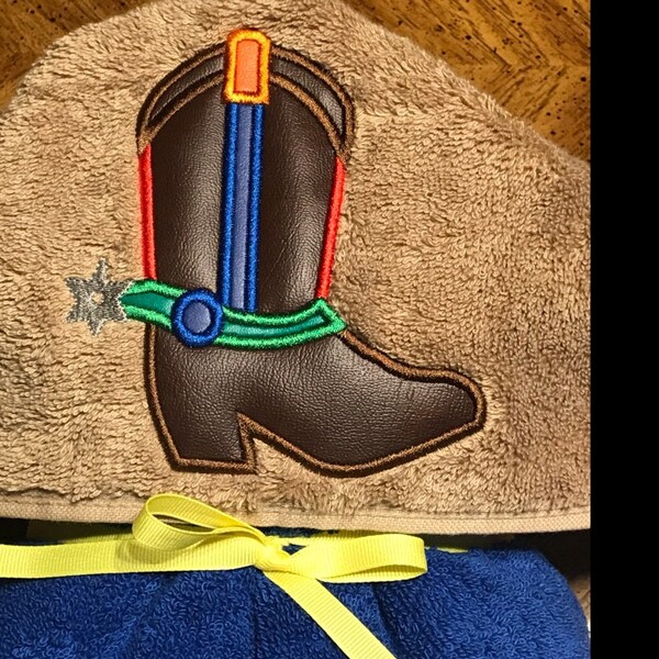 Cowboy Boot Applique Design , Cowboy Boot Applique Design File, Cowboy ...
