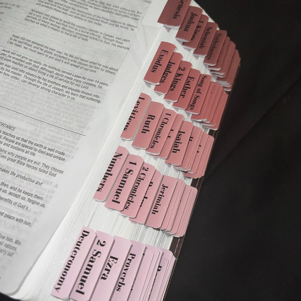Printable Bible Tabs || the Rising Sun || PDF Download || Tabs for ...