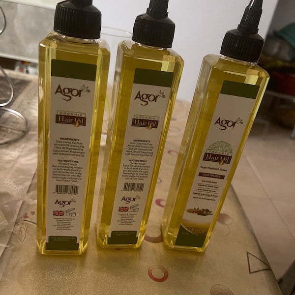 Agor Organic Flaxseed Edge Control (100g) - Etsy