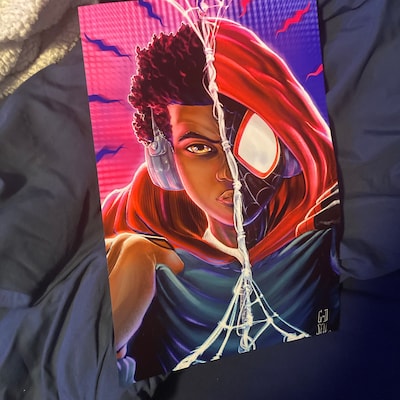 SPIDERMAN Noir Spider Ham POSTER / Into the Spider Verse - Etsy