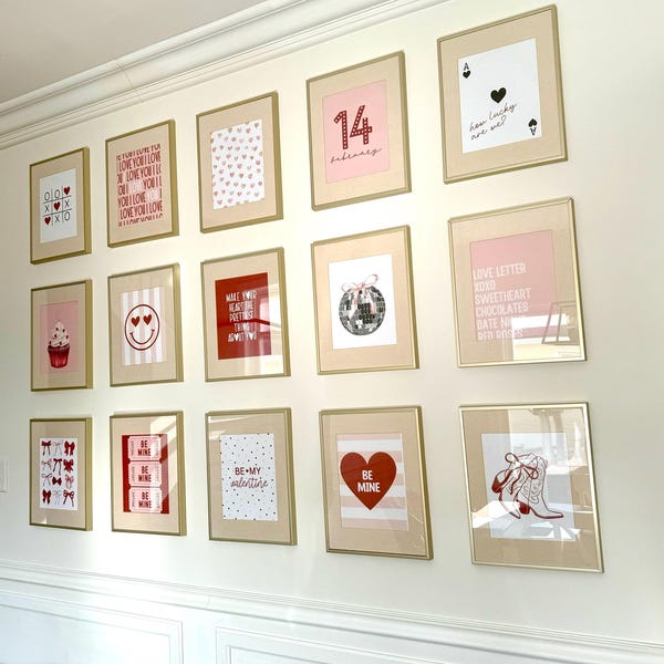 Boys Printable Art Set of 20 | Kid Room Art Prints | Boys Room Decor ...