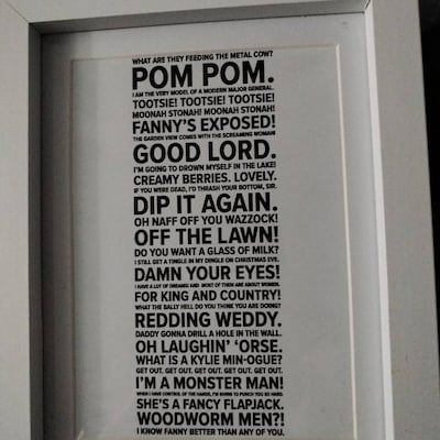 Derry Girls Quotes A5, A4, A3 Poster or Print - Etsy