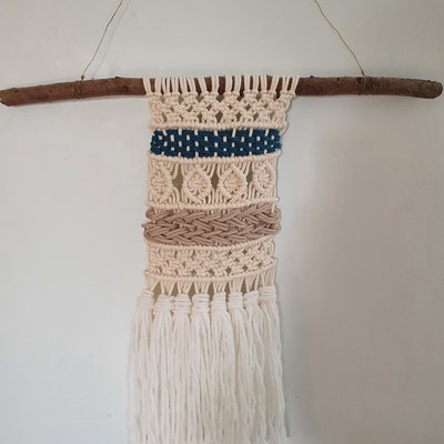 Macrame Weaving Pattern for Wall Hanging macraweave DIY Beginners ...