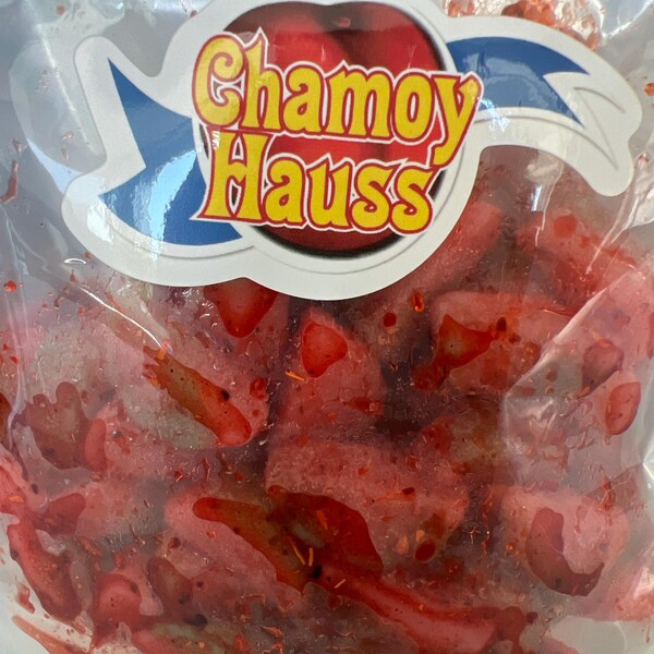 Pica Fresas With Chamoy & Our Exclusive Chili Mix / Chamoy Candy/ Party ...