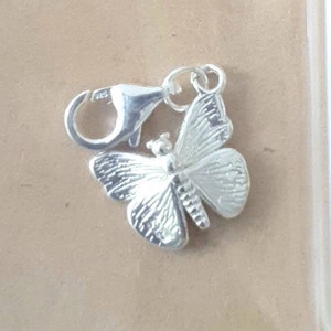 4 Sterling Silver Baby Key and Lock Charms 925 Silver Lock - Etsy