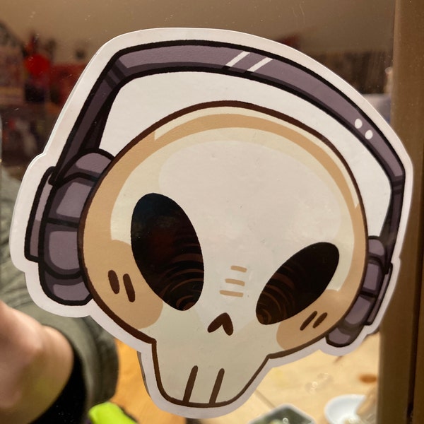 Cade Skull Static Cling - Etsy