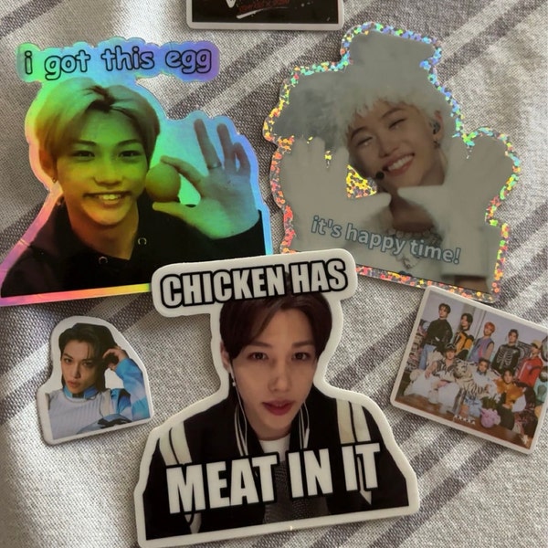 Stray Kids Bang Chan Meme Stickers - Etsy