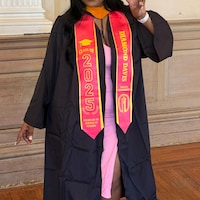 Custom Photo Graduation Stole, Personalized Memorial Sash, in Loving ...