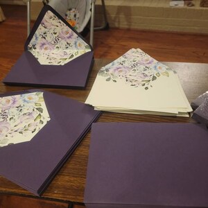 5x7 Wedding Invitation Tissue Tissue Paper Inserts for | Etsy