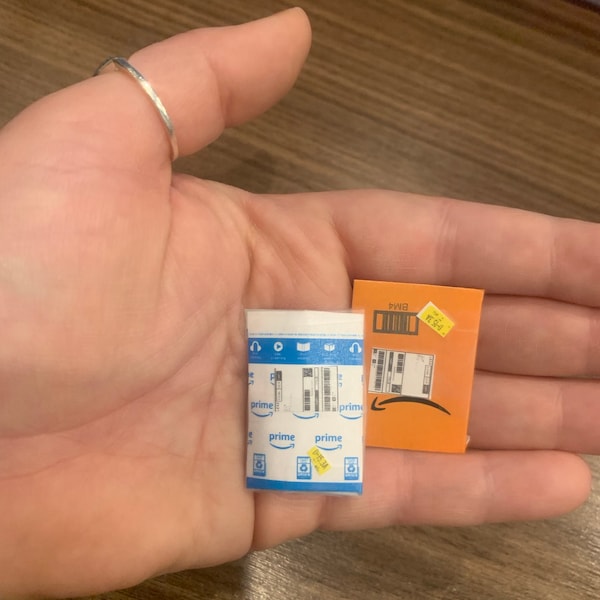 Instant Download Amazon Bubble Mailers Miniature DIY Printable PDF ...