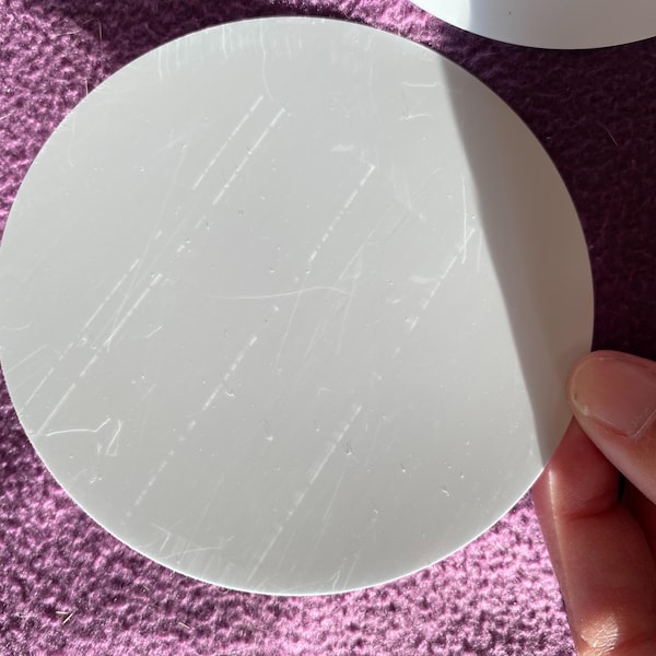 Round Aluminum Sublimation Blank Disc, Metal Sublimation Plates Circle ...