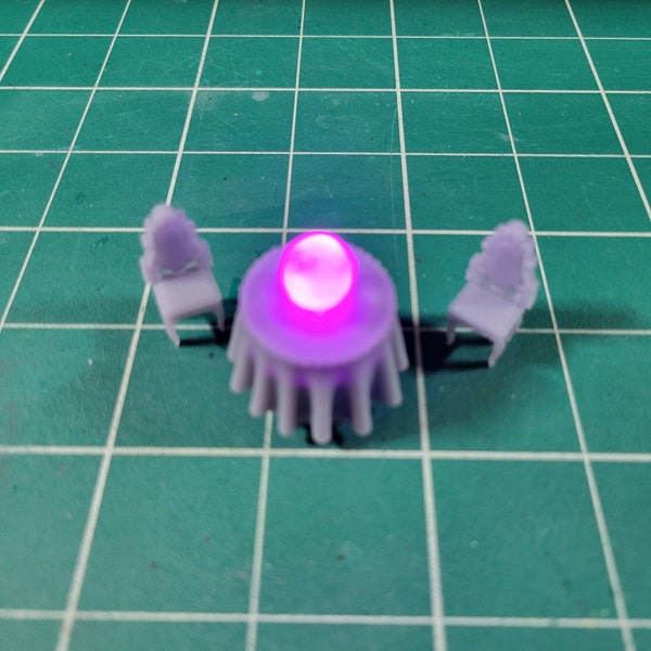 Column With Torch, LED Fantasy Miniatures, Light Effect, Dnd, TTRPG ...