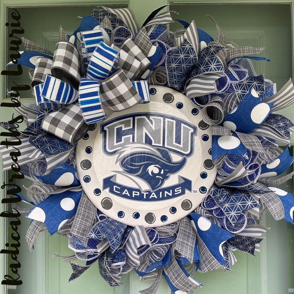 Christopher Newport University Captains CNU Vinyl Mascot Decal Sticker ...