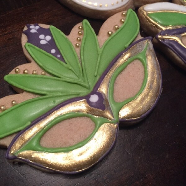 Mardi Gras Mask 3 Cookie Cutter & New Year's Mask 3 Cookie Cutter ...